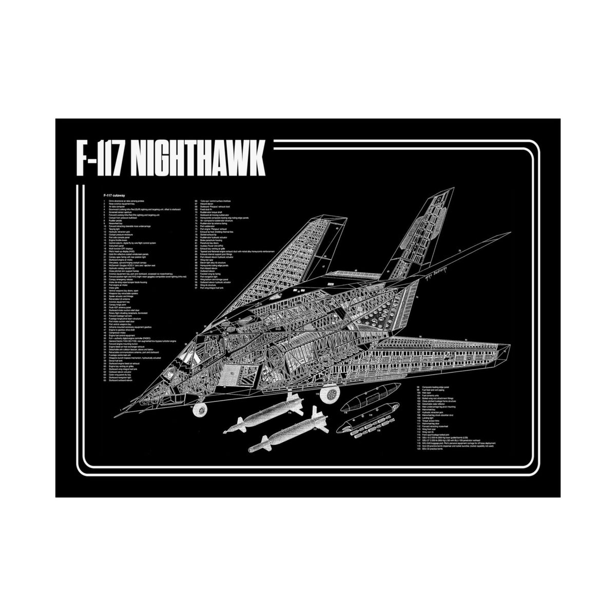 'NIGHTHAWK SCHEMATIC' PRINT – Blackstar